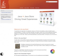 Sun Microsystems、Javaアプリオンラインストア「Java Store」のベータプログラムを開始 | NEWS | Mac OTAKARA